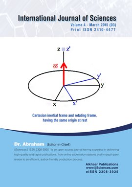 International Journal of Sciences ( XXXX=XXXX )