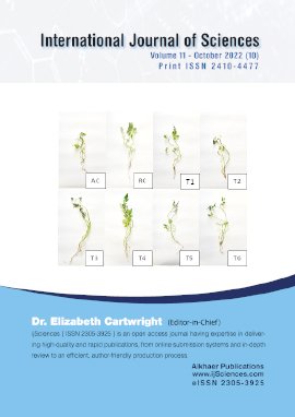 International Journal of Sciences ( eISSN 2305-3925 | pISSN 2410-4477 )